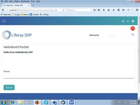 MVC Portlet With Liferay DXP OSGi Module Liferay Techies