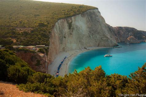 In Giro Con Fluppa Lefkada Grecia Spiagge Itinerario Mappa E