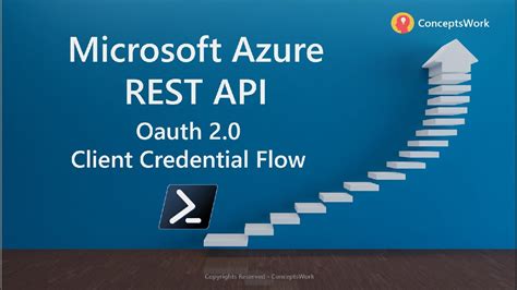 microsoft azure rest api tutorial powershell oauth2 0 client credential flow youtube