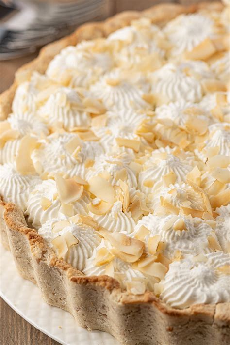 Thick And Creamy Keto Coconut Cream Pie Low Carb And Gluten Free