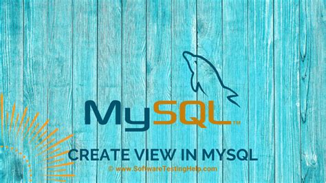 mysql create view tutorial with programming examples