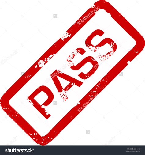 Pass Stamp Stock Vector Clipart Panda Free Clipart Images