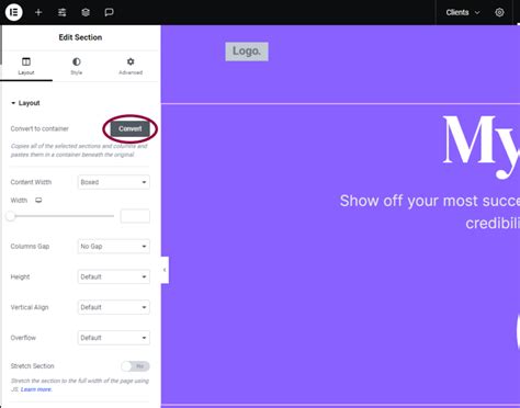 Elementor Guide How To Make Your Columns Sections Clickable With