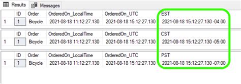 Datetimeoffset Example