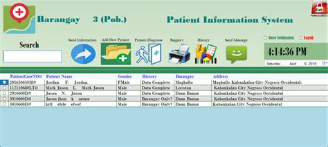 patient information system in vb with source code source code and projects