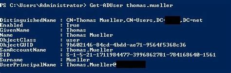 ad powershell basics 2 get aduser active directory faq