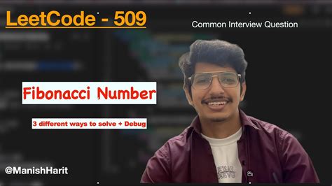 fibonacci number leetcode 509 leetcode mastery fibonacci series array java manish