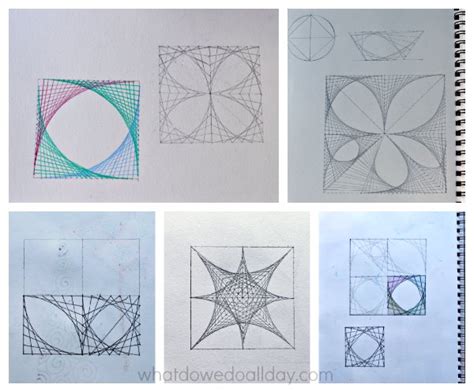 Super Cool Math Art With Parabolic Curves