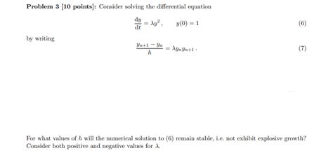 solved problem 3 [10 points] consider solving the