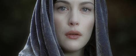 Liv Tyler As Arwen Undomiel Evenstar Of Rivendell Immortal Half Elven Arwen Means Noble