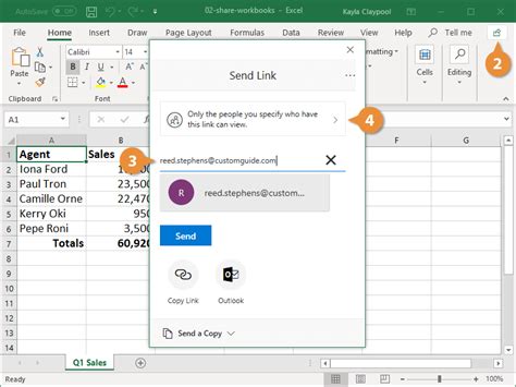 How To Share Your Excel Workbook