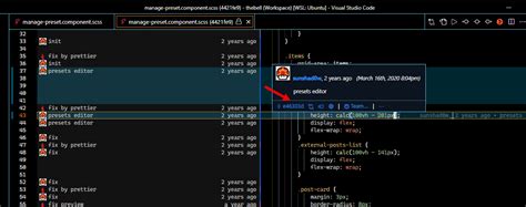 Duplicating Git Blame Commits In Open Blame Prior To This Change