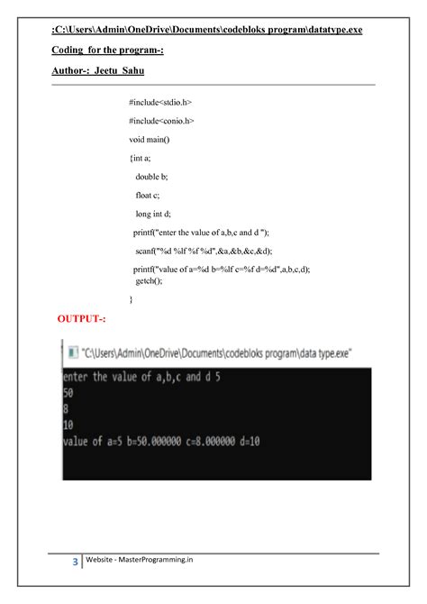 SOLUTION C Programming Exercises With Solutions Studypool