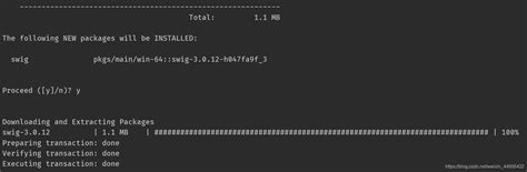 【python】安装pocketsphinx 时报错：error command ‘swig exe‘ failed no such file or directory 解决 error