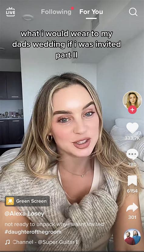 Alexa Losey Not Invited To Her Dads Wedding Rlainfluencersnark