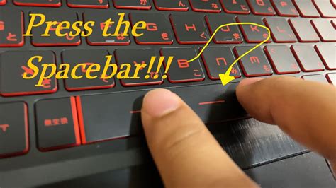 How To Press Space Bar YouTube