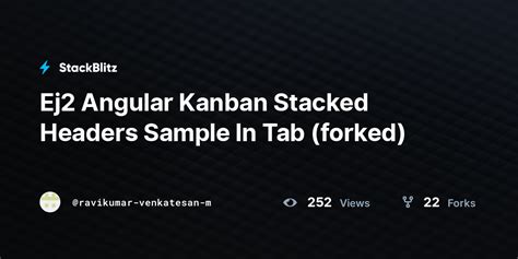Ej Angular Kanban Stacked Headers Sample In Tab Forked Stackblitz