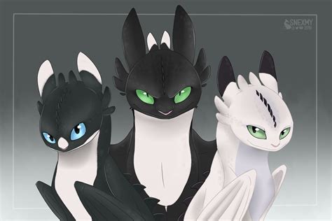 Httyd Night Fury Art