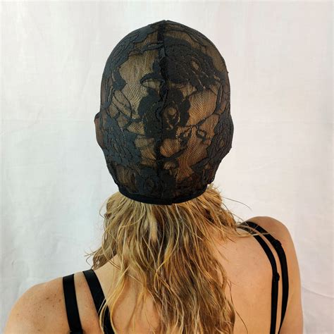 Black Mask Sexy Mask Bdsm Mask Lace Face Mask Fetish Mask Face Mask Erotic Mask Halloween