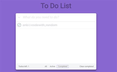 Create To Do List Using Javascript With Source Code