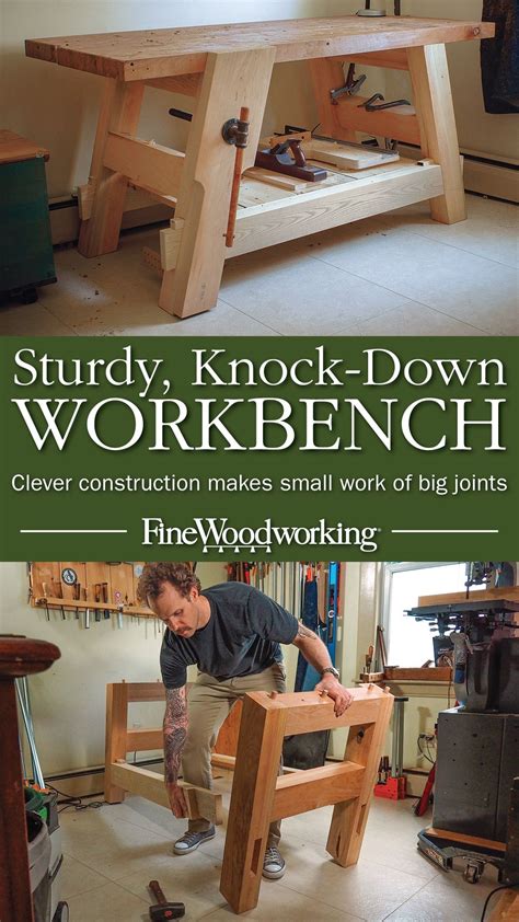 Sturdy Knock Down Workbench Woodworking Plans Workbench Woodworking Bench Plans Woodworking