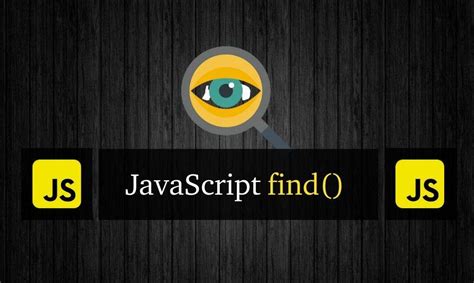 find an element from javascript array explained