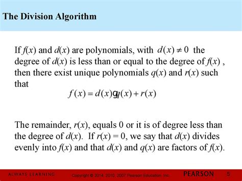 chapter 1 polynomial and rational functions 3 3 dividing polynomials remainder and factor
