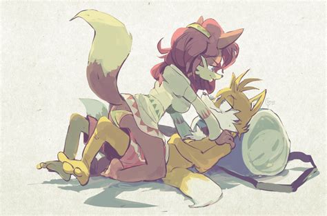 Rule 34 Anthro Edtropolis Female Fiona Fox Furry In Bed Interspecies Male Nude Panties Sonic