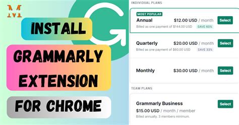 How To Install Grammarly Extension For Chrome