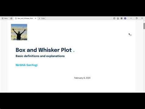 Box And Whisker Plot Basics And Explanations Easyunderstanding