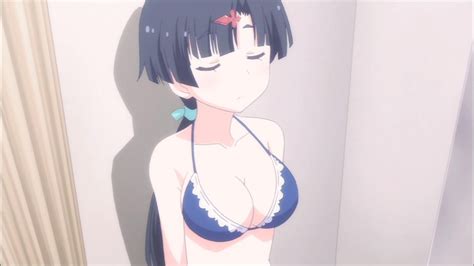 Rule 34 1girls Akishino Himeka Arms Behind Back Big Breasts Bikini Bikini Top Bikini Top Only