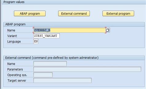 SAP ABAP Tutorials ABAP Basics Functional Concepts Schedule A