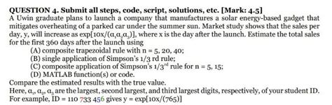solved please solve this question using matlab solve all