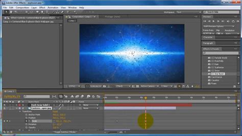 Adobe After Effects CS5 Tutorial How To Make A Simple Explosion YouTube