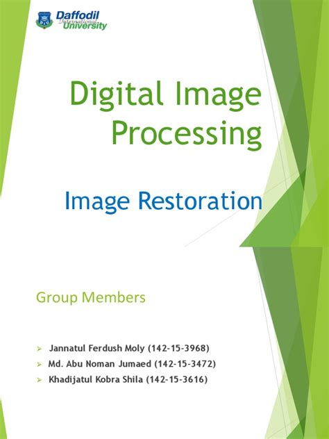 digital image processing pdf filter signal processing computer vision