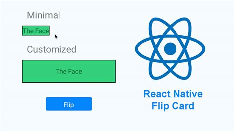 The Card Component Which Has A Motion Of Flip For React Native