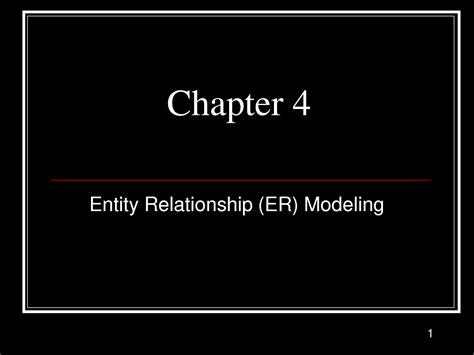 Solution Chap Entity Relationship Modeling Studypool