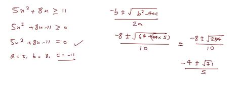 solved solve each polynomial inequality and graph the solution set on a real number line 5 x 2