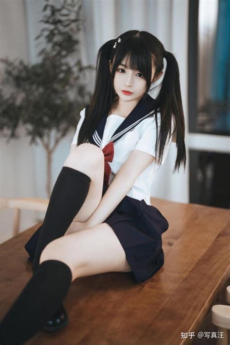 樱井宁宁写真合集cos图片 双马尾JK 知乎