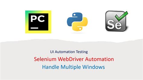 python with selenium part 22 how to handle multiple windows using selenium python youtube