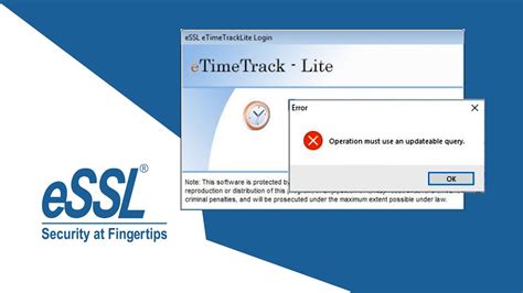 How To Solve Operation Must Use An Updateable Query In Etimetracklite