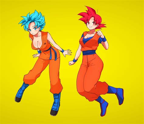 Goku Female Version Anime Dragon Ball Super Female Goku Anime Dragon Ball