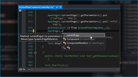 Apex Code Completion The Welkin Suite