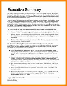 12 Executive Summary Ideas Executive Summary Executive Summary