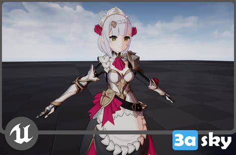 Genshin Impact Character Shader For Unreal Engine From PLUGIN UNREAL