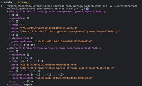 nyc output out json is an empty object when using with cypress hot sex picture