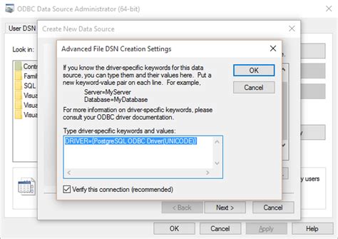 sql server how to find the odbc driver name for a connection string stack overflow