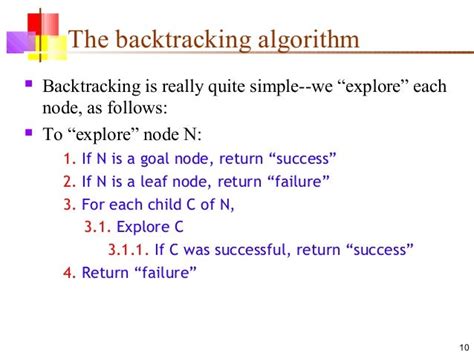 21 backtracking