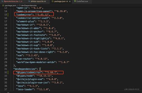 vue3 ts vite 中使用vue codemirror 在线代码编辑器 掘金