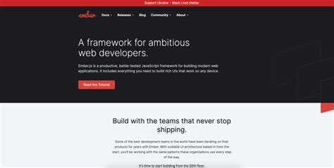 ember vs react a comprehensive comparison of features performance and suitability for web